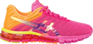GEL-QUANTUM 180 | WOMEN | Hot Pink/Gold/Orange Pop | ASICS US
